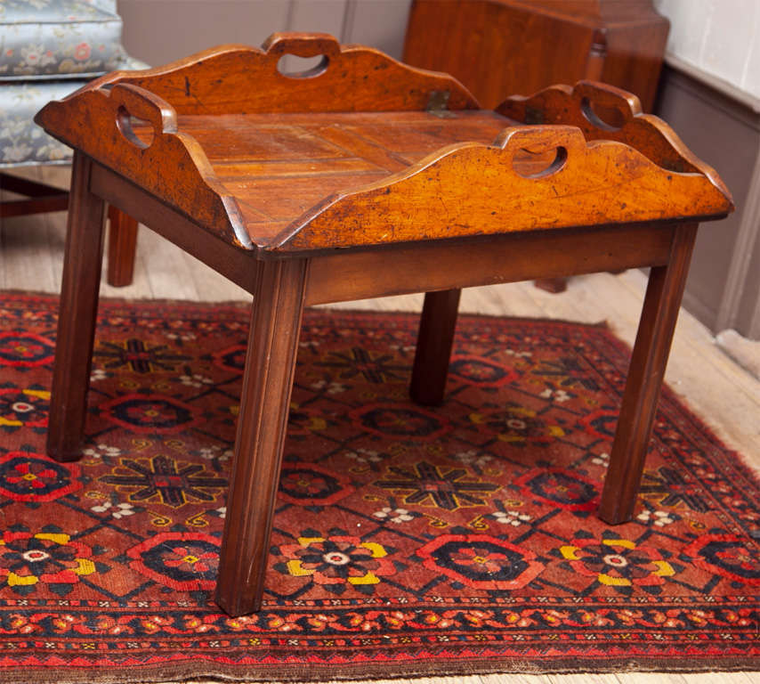 Chippendale Butlers Tray Top Table at 1stDibs