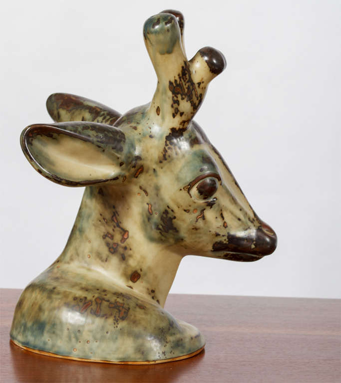 Axel Salto - Deer Head at 1stDibs
