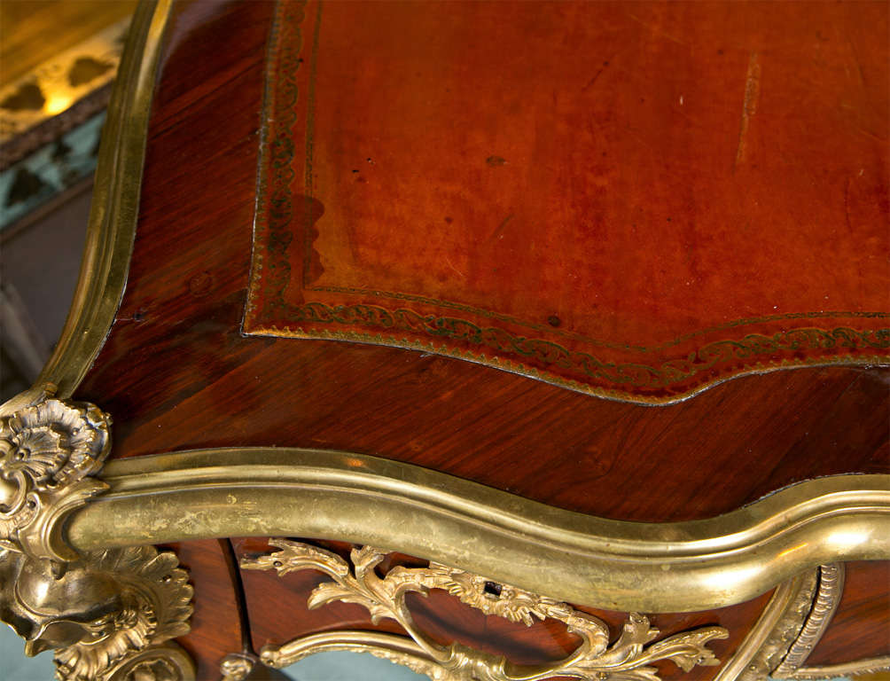 French Regence Style Bureauplat Manner of Francois Linke at 1stDibs