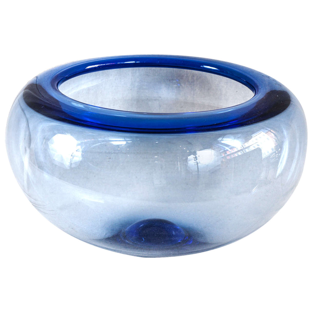 Holmegaard Biomorphic Bowl Designed by Per Lutken For Sale at 1stDibs