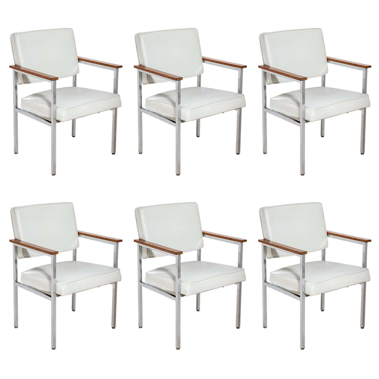 set of 6 Steelcase Coordinated Office Arm Chairs For Sale at 1stDibs ...