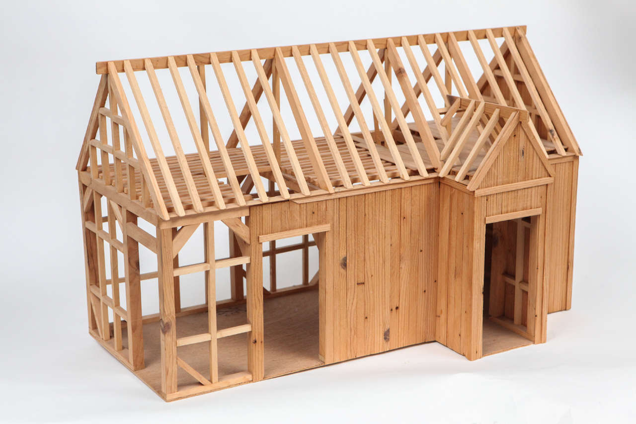 Architectural House Model, Mid-Century at 1stDibs