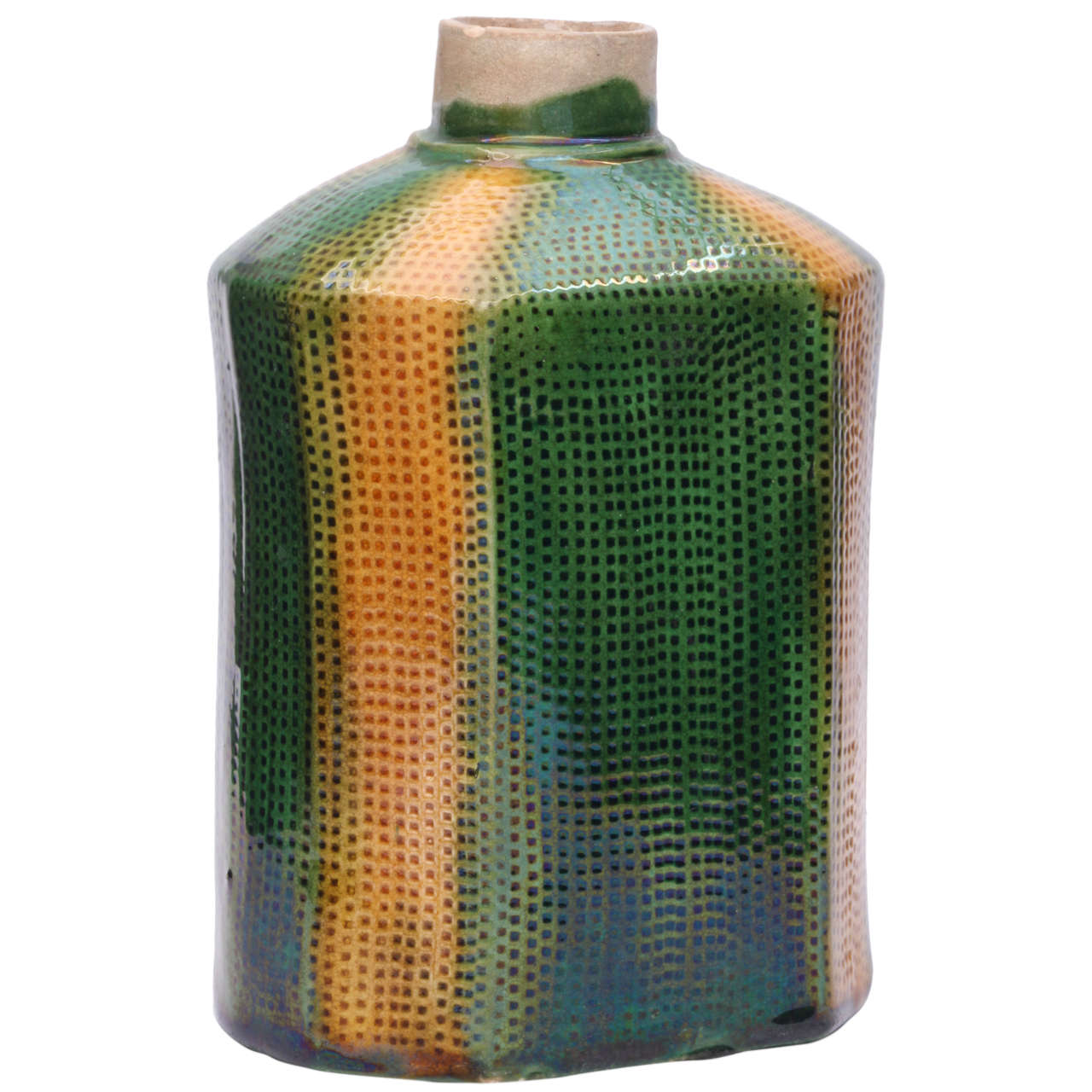 Rare Whieldon School Pottery Tea Caddy at 1stDibs