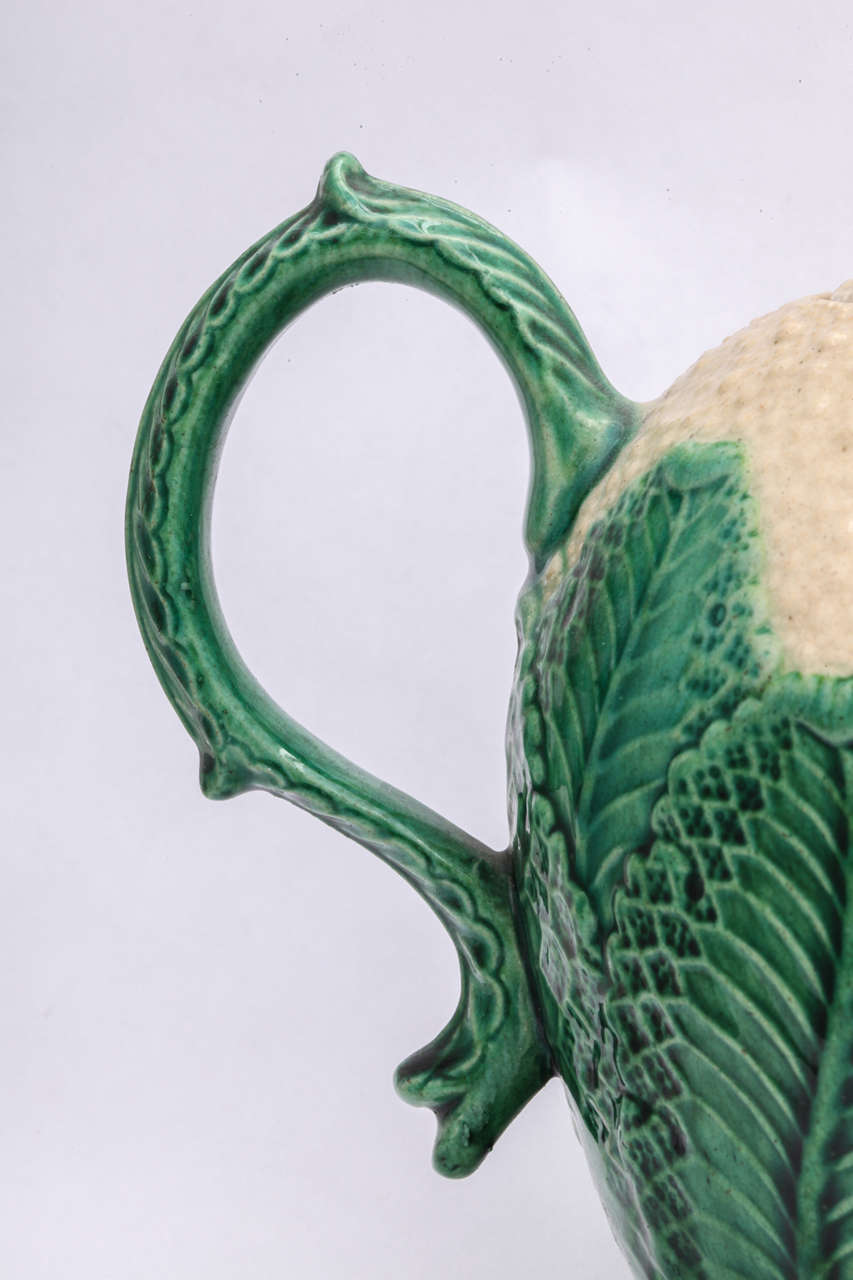 Fine Whieldon School Pottery Cauliflower Teapot For Sale at 1stDibs