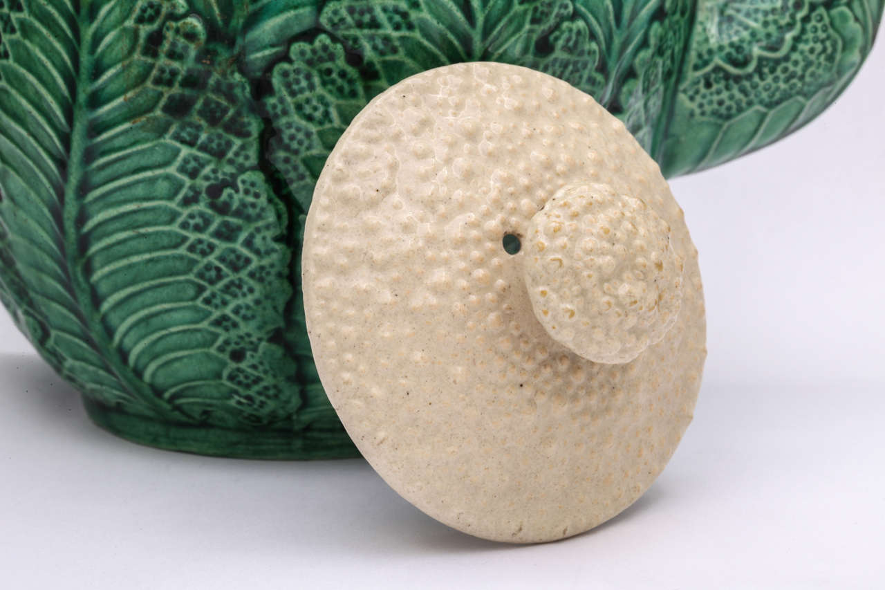 Fine Whieldon School Pottery Cauliflower Teapot For Sale at 1stDibs