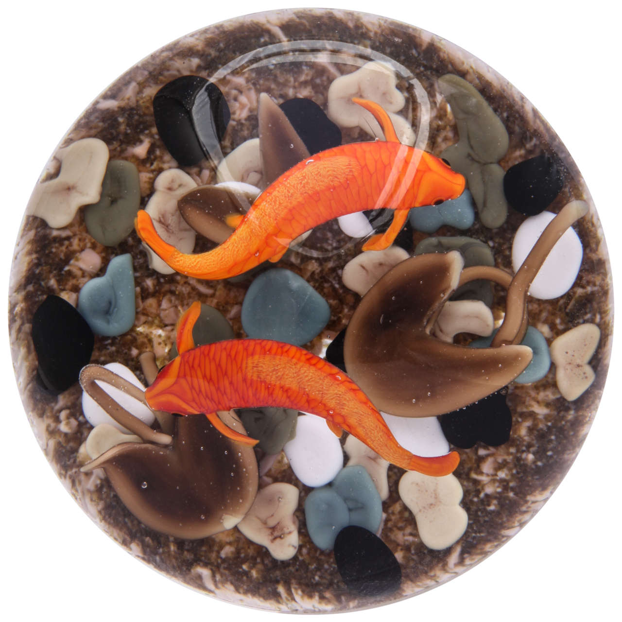 Gordon Smith Koi Paperweight, 1996 at 1stDibs