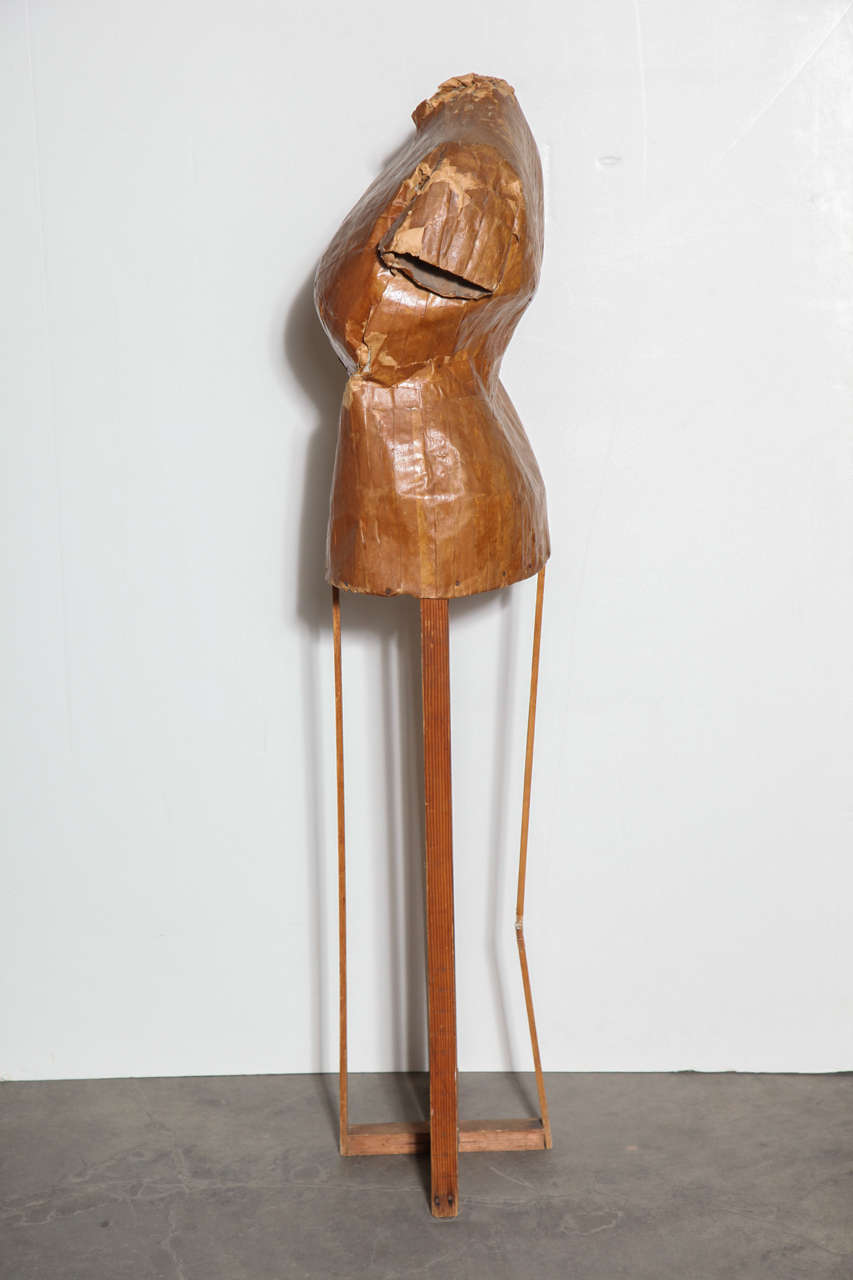 French Papier Mâché Mannequin, circa 1950 at 1stDibs | paper mache ...
