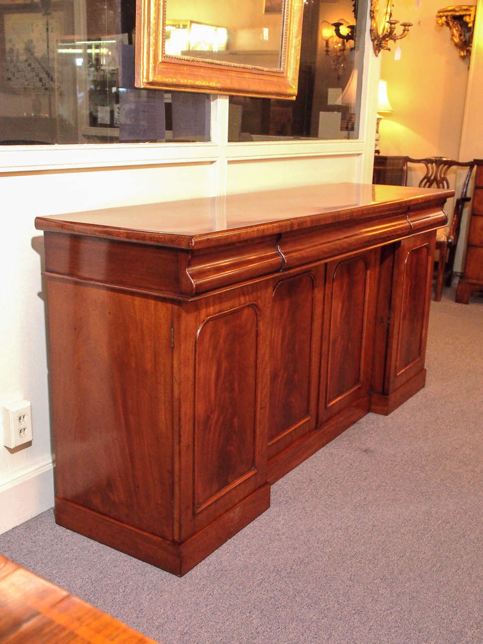 Antique English Sideboard at 1stDibs | english sideboard antique