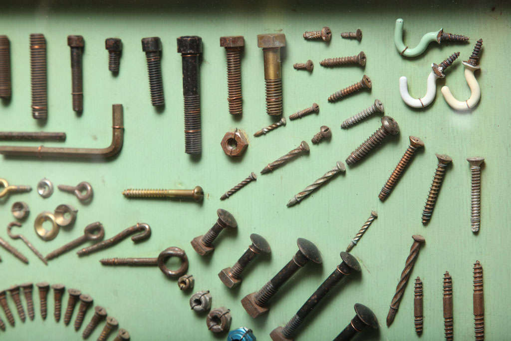 Screw Advertising Board at 1stDibs