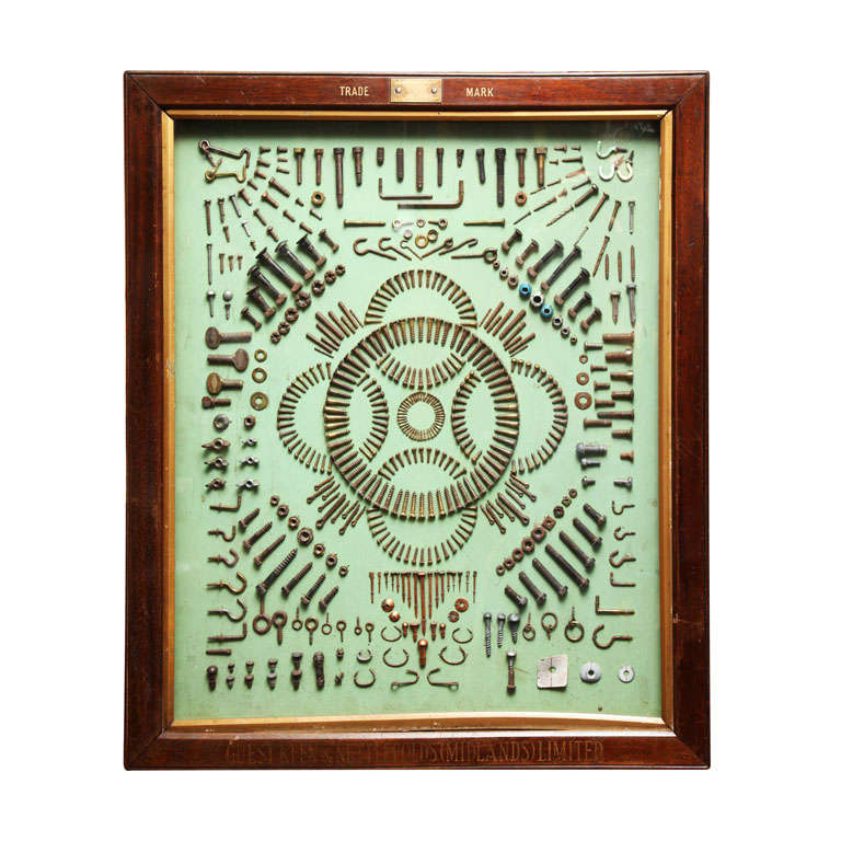 Screw Advertising Board at 1stDibs