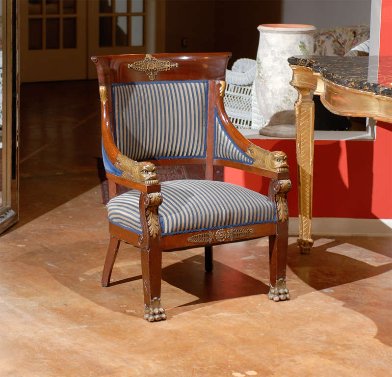 Period Empire Chair For Sale at 1stDibs | empire chairs, period chair ...