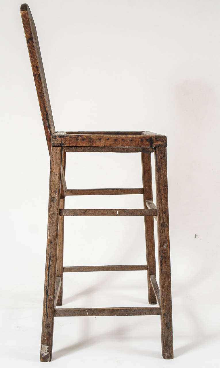 The Primitive "Sorting" Chair at 1stDibs