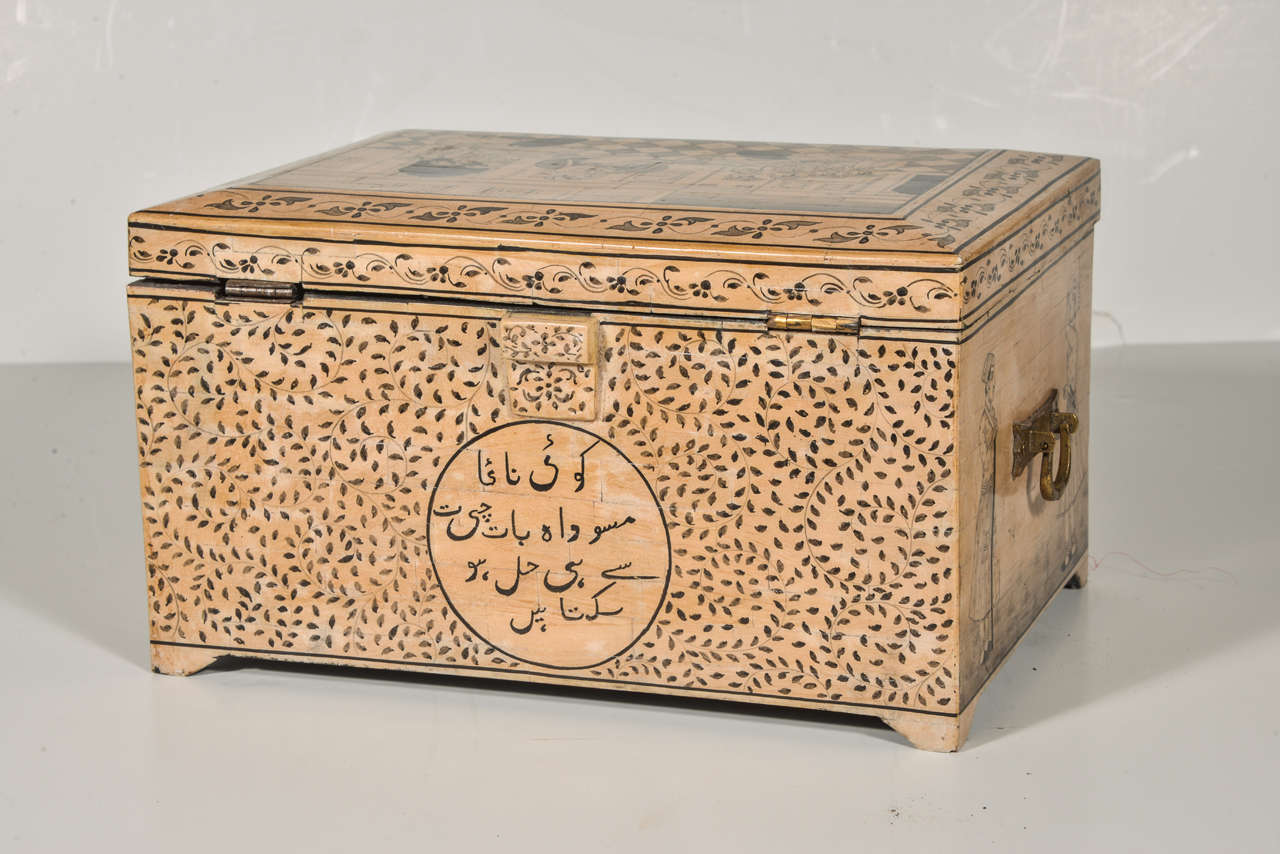 Camel Bone Box at 1stDibs | camel bone boxes, camel bone jewelry box ...