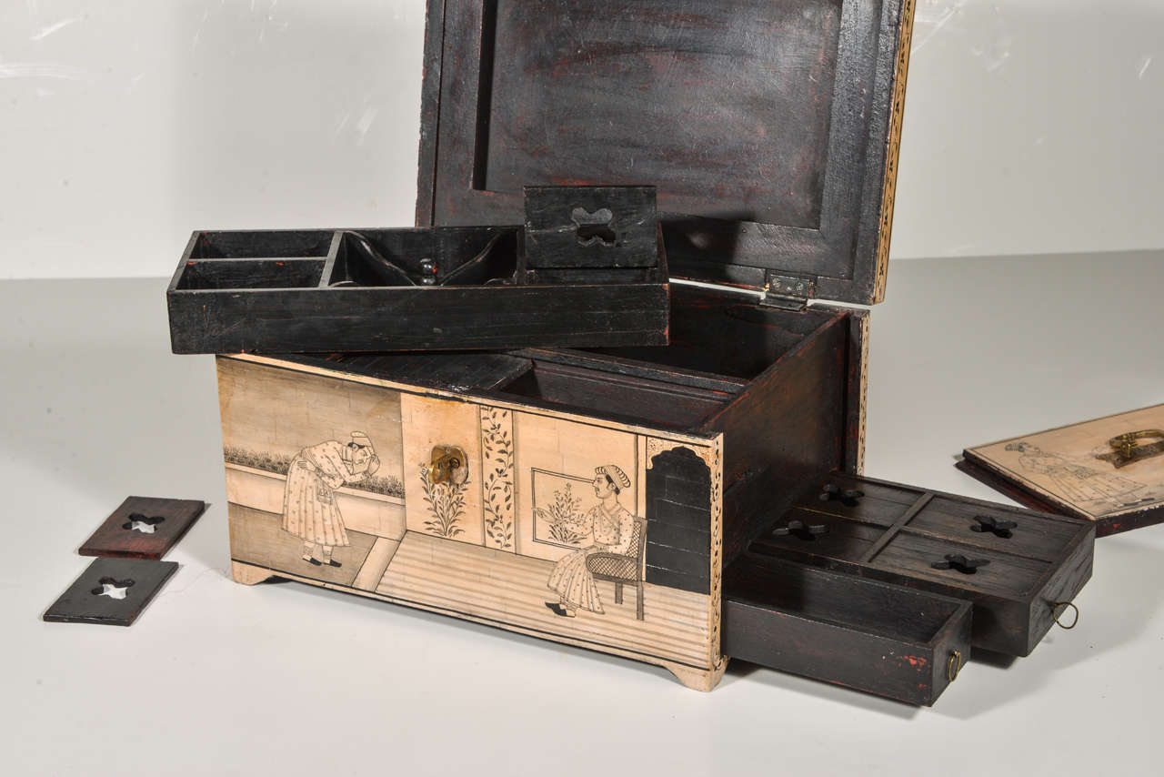 Camel Bone Box at 1stDibs | camel bone boxes, camel bone jewelry box ...