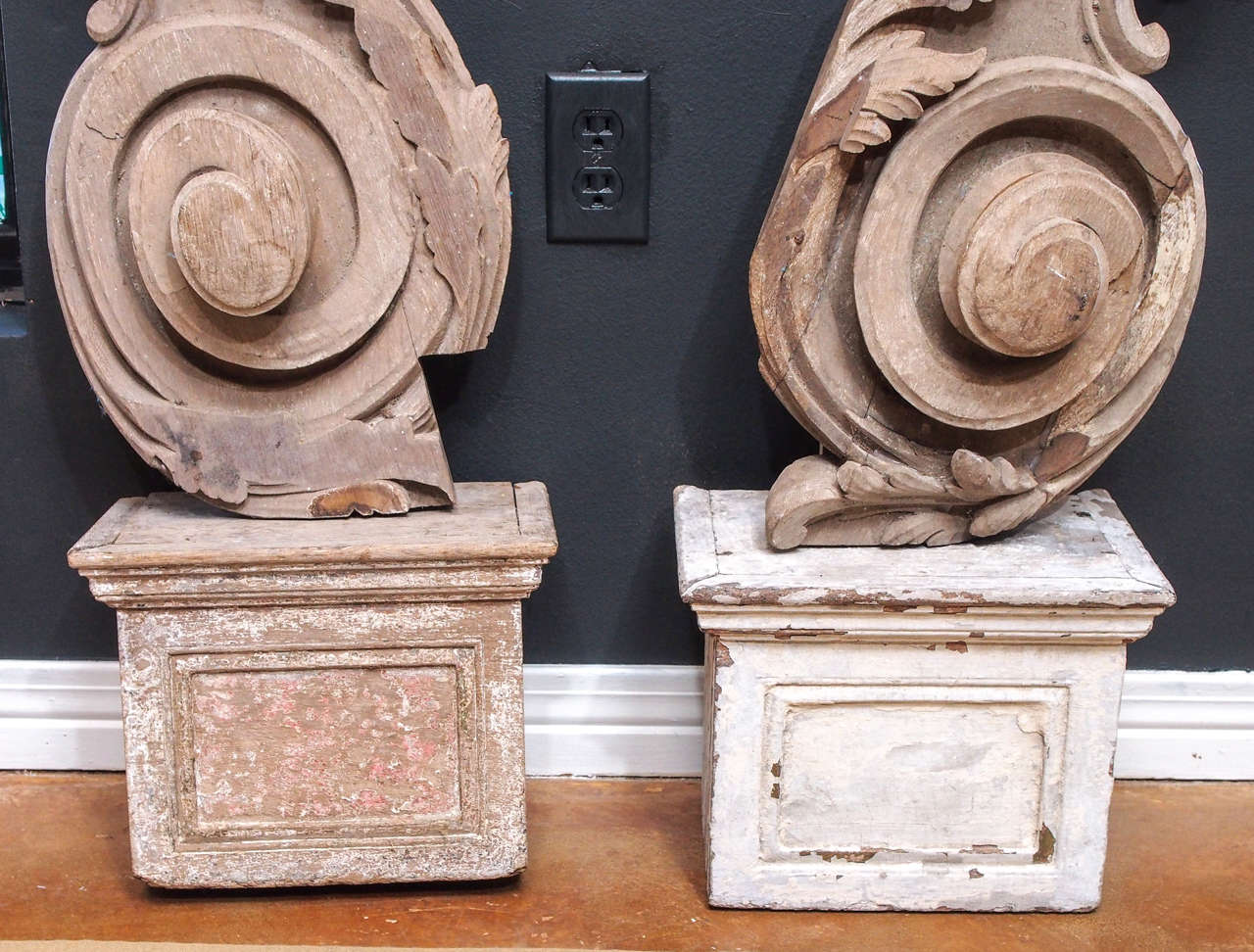 Pair of 18th Century Architectural Fragments For Sale at 1stDibs