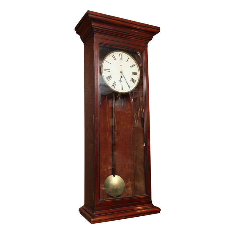 Regulator Clock at 1stDibs