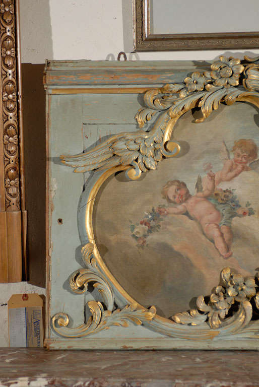 Pair of French panels For Sale at 1stDibs