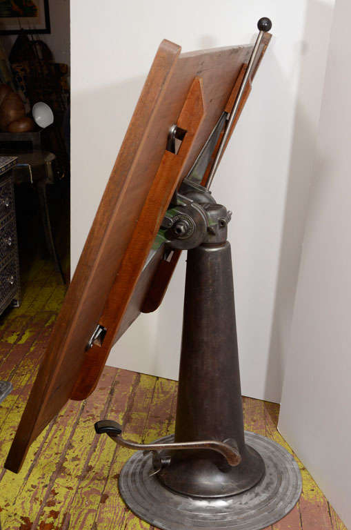 Swedish Hydraulic Drafting Table at 1stDibs