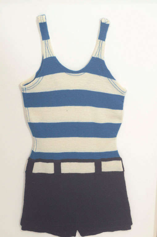 USA Pair of 1930s Mens Wool Bathing Suits at 1stDibs