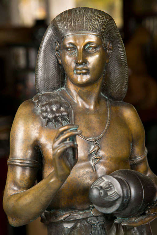Bronze "the Scribe" at 1stDibs