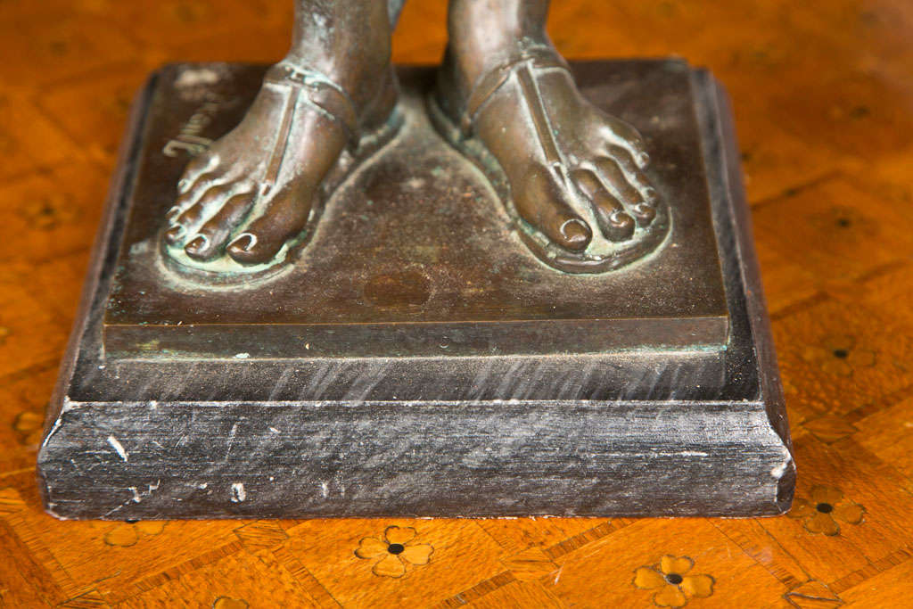 Bronze "the Scribe" at 1stDibs