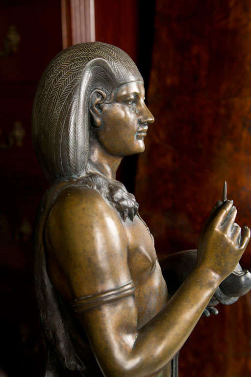 Bronze "the Scribe" at 1stDibs