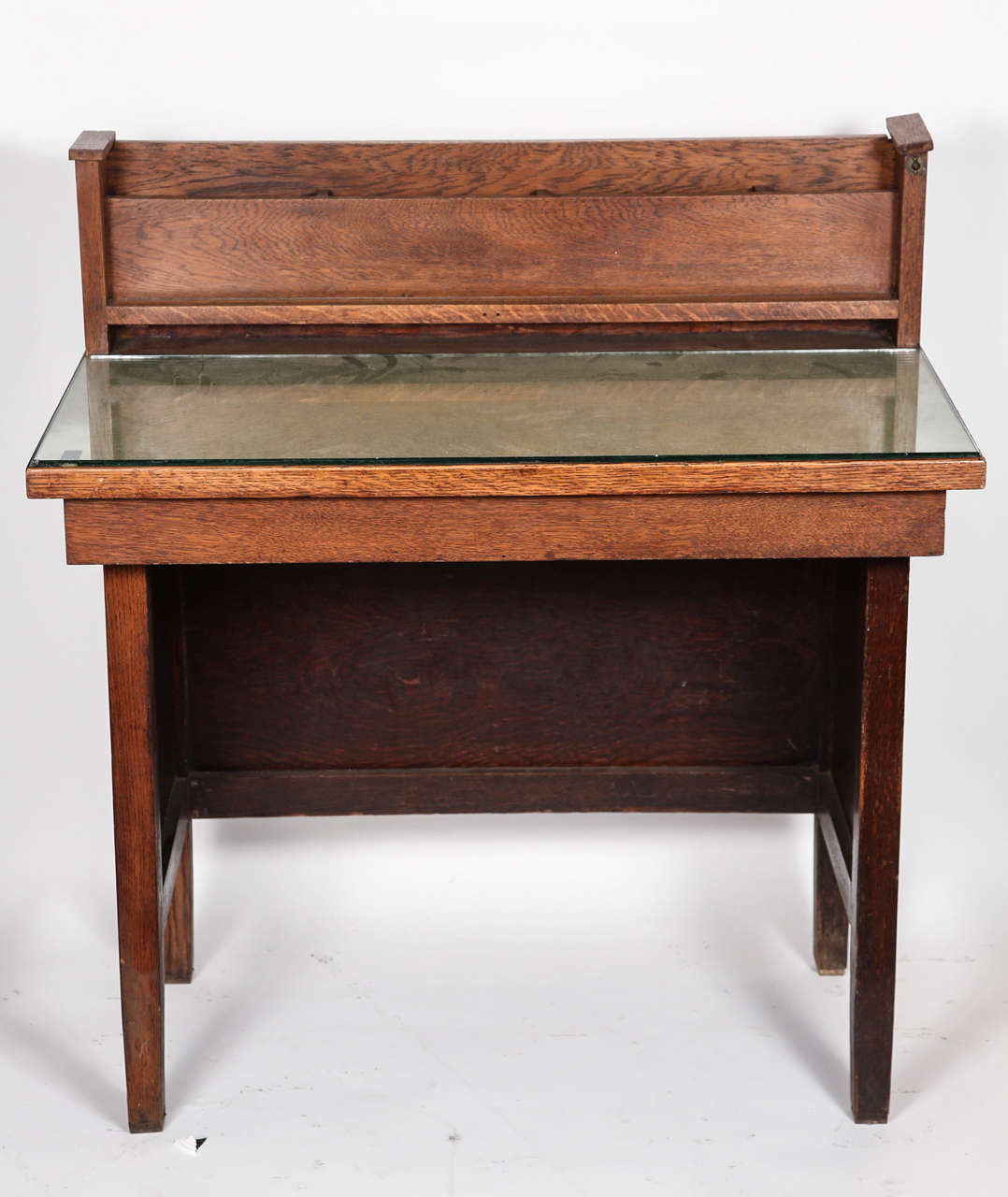 1800s Wooden Bank Table with Pigeon Holes and Pencil Tray at 1stDibs ...