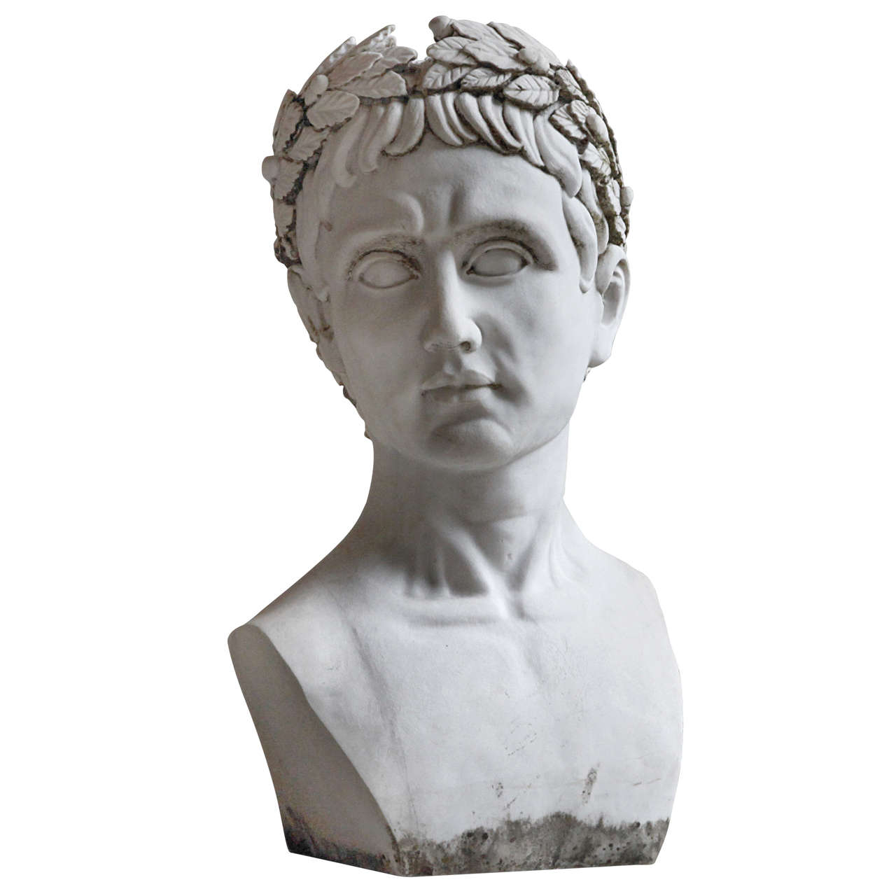 A Gigantic Carrara Bust Of Roman Emperor Augustus at 1stDibs