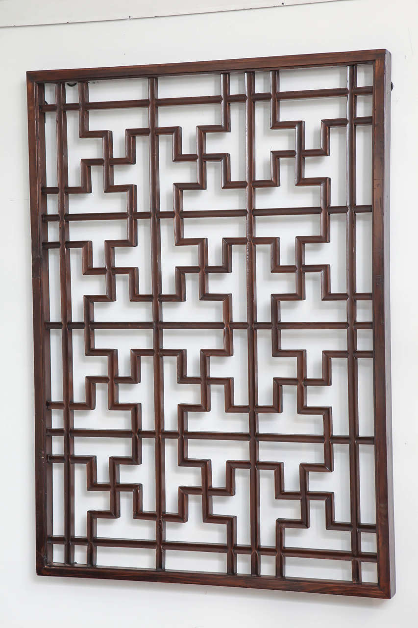 A Lattice Screen Panel at 1stDibs | asian lattice, lattice screen ...