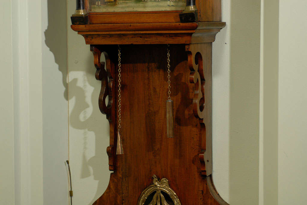19th Century Friesland Stoel Clock For Sale at 1stDibs