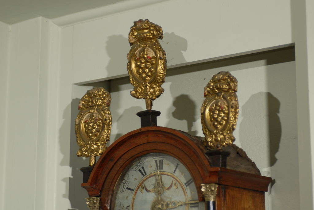 19th Century Friesland Stoel Clock For Sale at 1stDibs