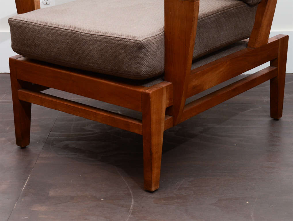 Pair of Lounge Chairs by René Gabriel at 1stDibs | rene gabriel chairs ...