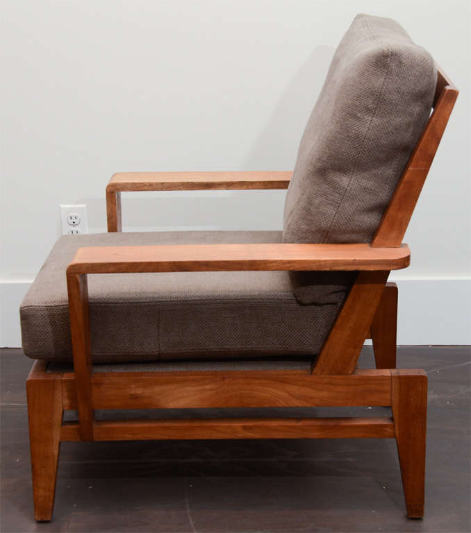 Pair of Lounge Chairs by René Gabriel at 1stDibs | rene gabriel chairs ...