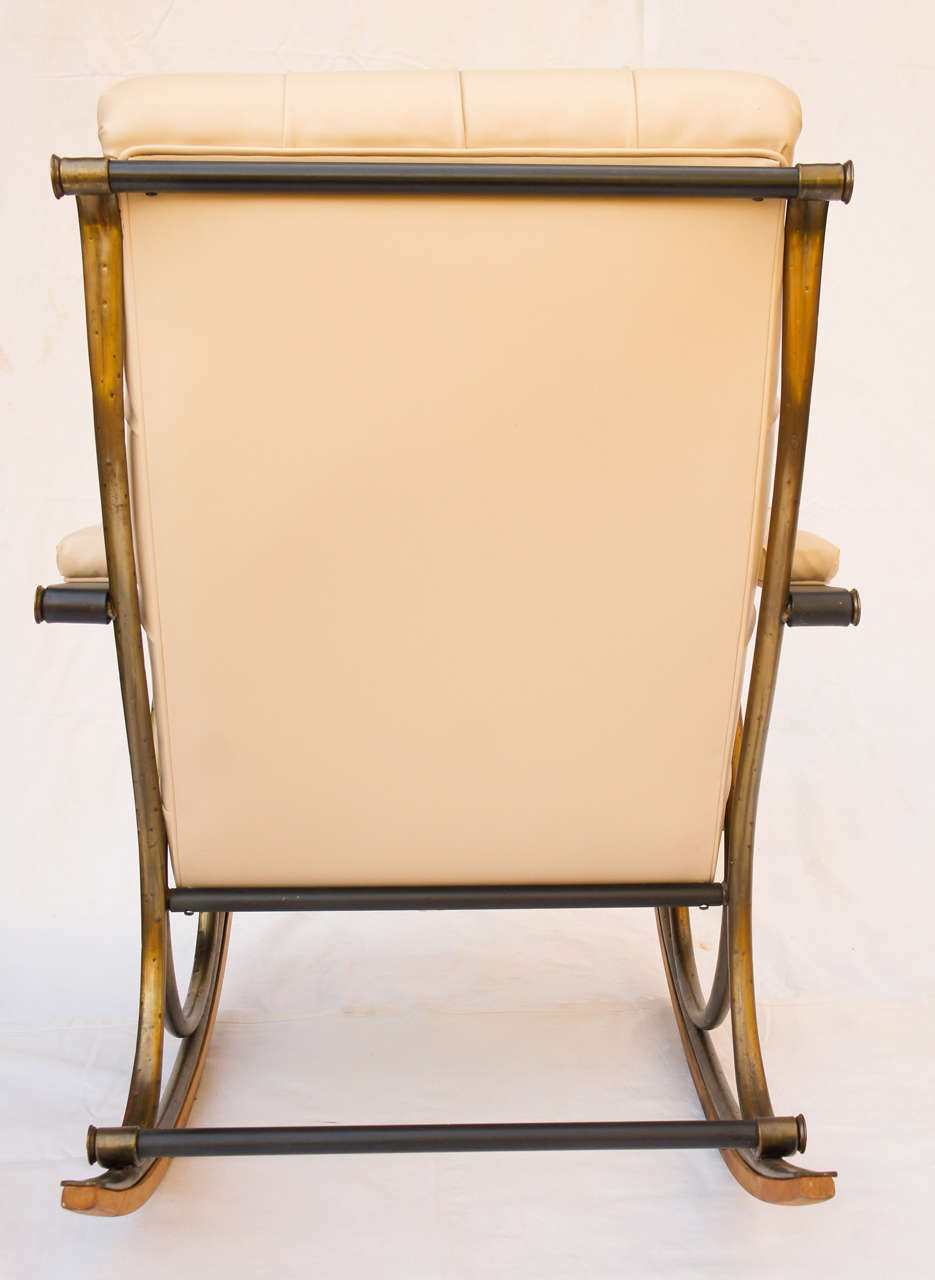 Mid Century Woodard Rocker at 1stDibs