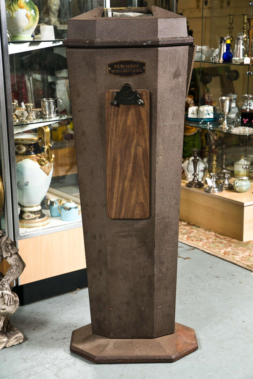 1940's Dow Jones Stock Ticker Machine at 1stDibs