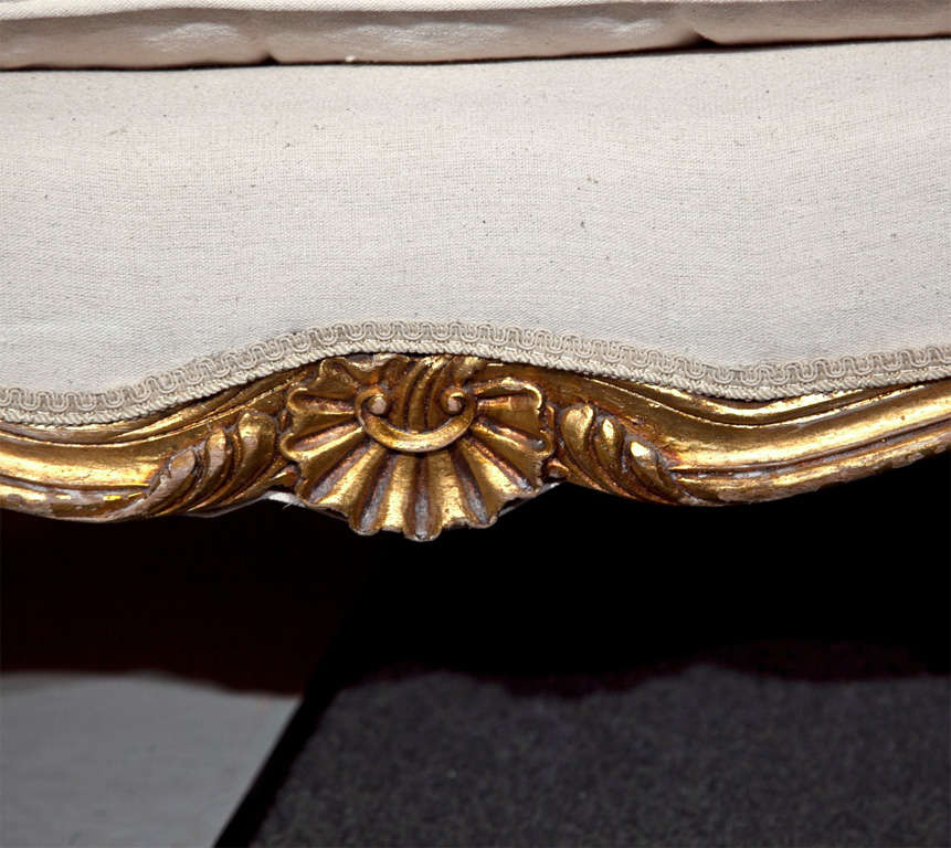 French Rococo Style Giltwood Canape Sofa at 1stDibs | rococo sofa ...