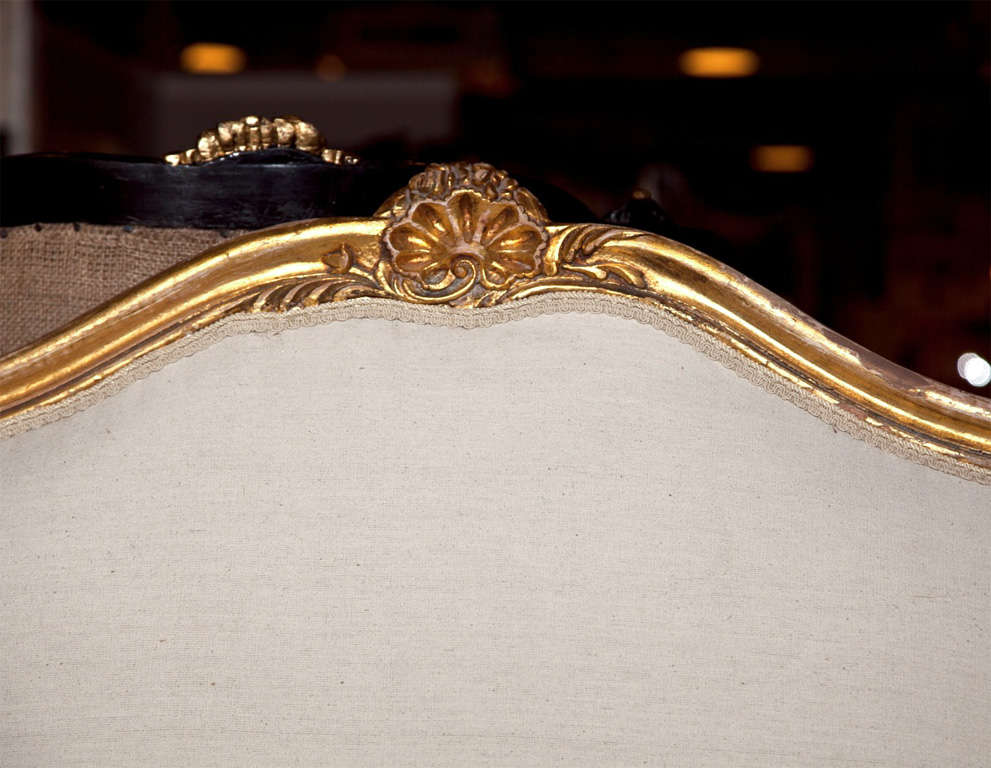 French Rococo Style Giltwood Canape Sofa at 1stDibs | rococo sofa ...