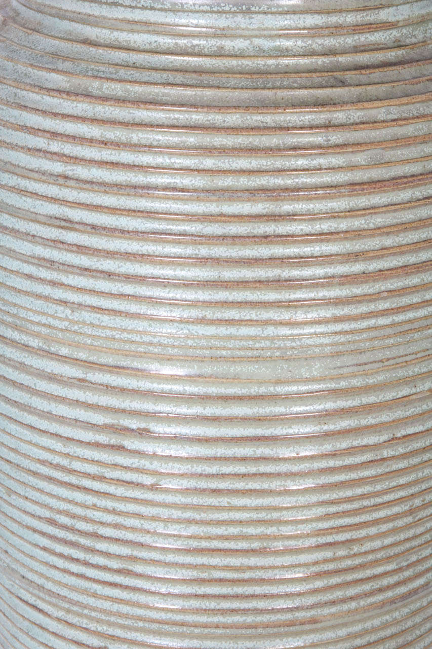 Mid Century Monmouth Pottery Vase For Sale at 1stDibs