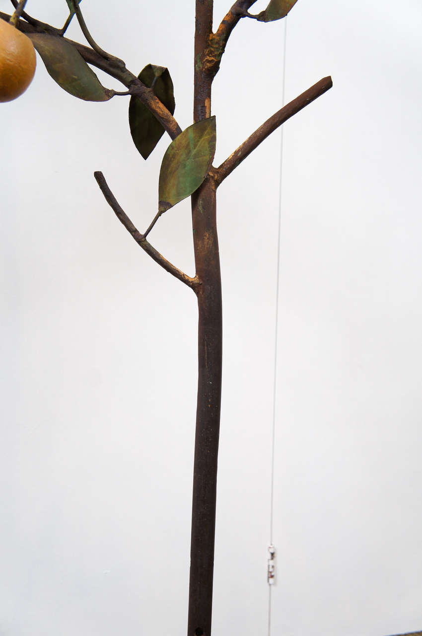 Metal Topiary Lemon Tree For Sale at 1stDibs