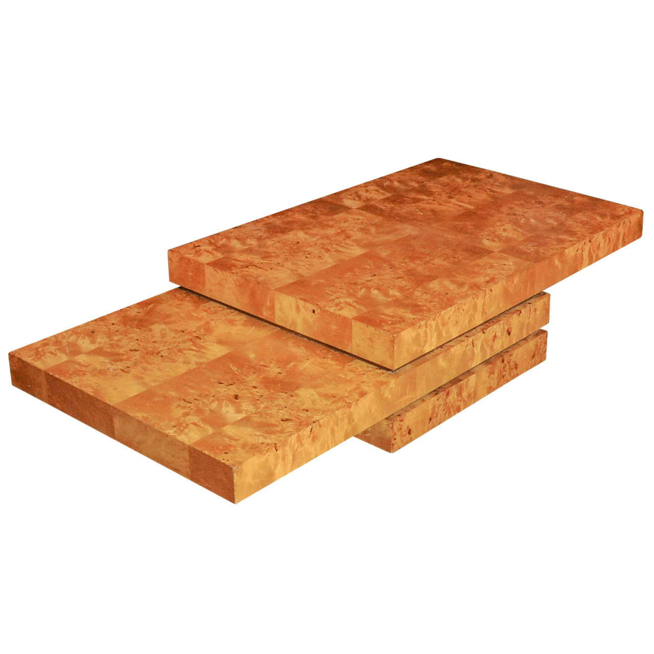 Lemon Wood Rolling Coffee Table at 1stDibs | kingma lumber, lemon wood ...