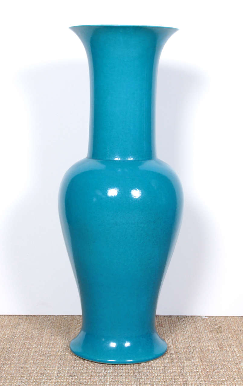 Chinese Turquoise Vases For Sale at 1stDibs