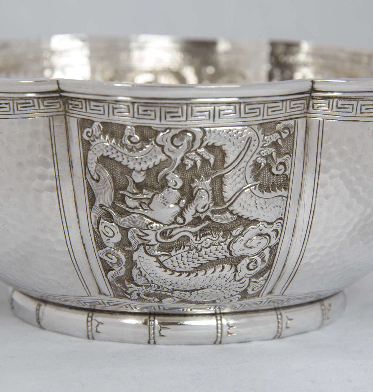 Pair of Chinese Silver Bowls For Sale at 1stDibs