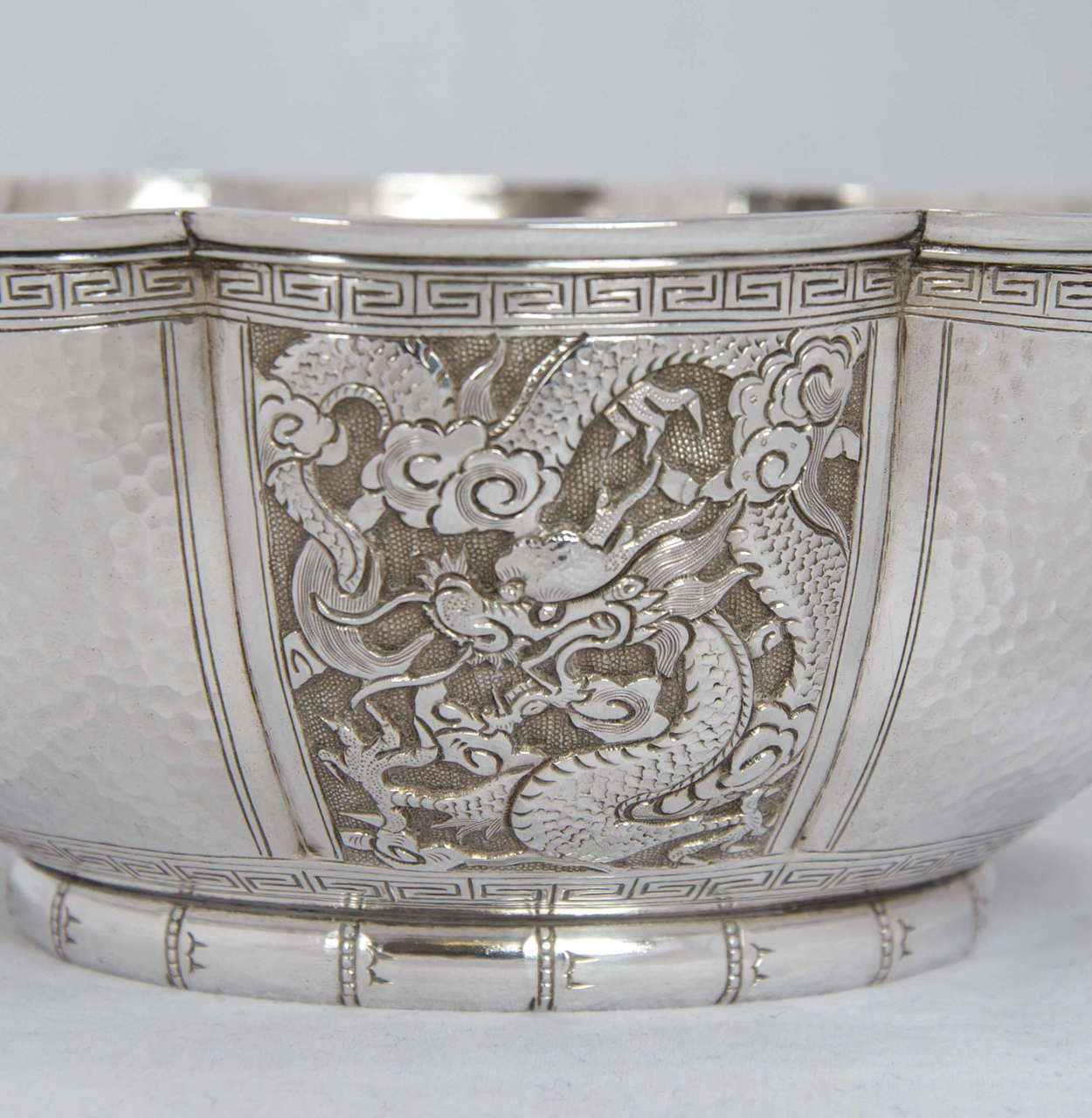 Pair of Chinese Silver Bowls For Sale at 1stDibs