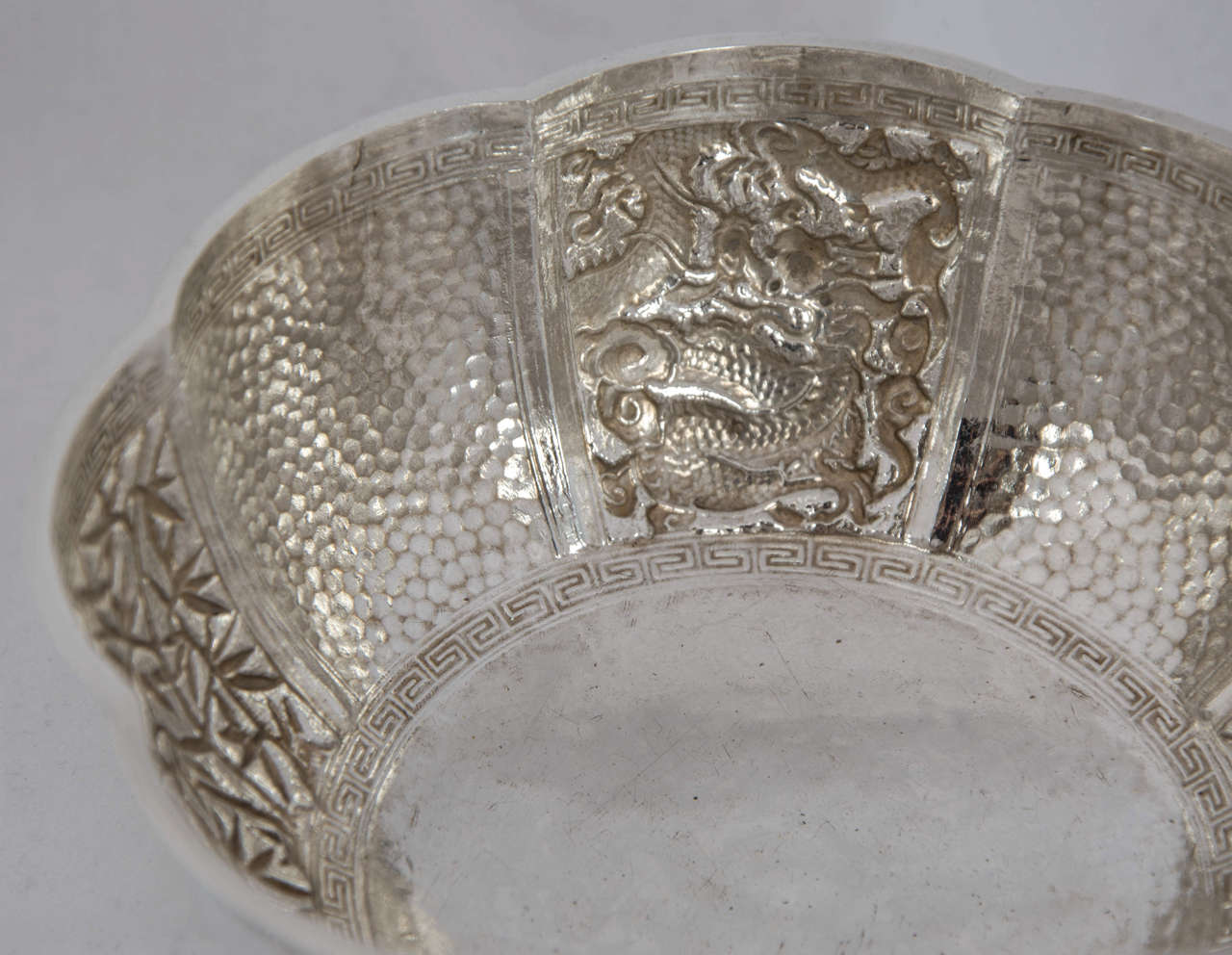 Pair of Chinese Silver Bowls For Sale at 1stDibs
