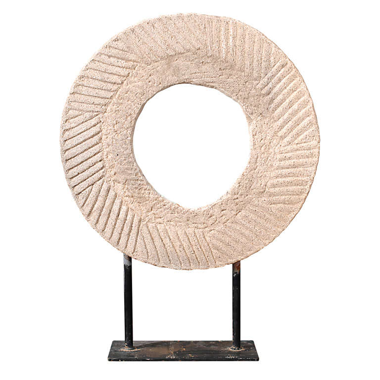 Ancient Stone Disc at 1stDibs