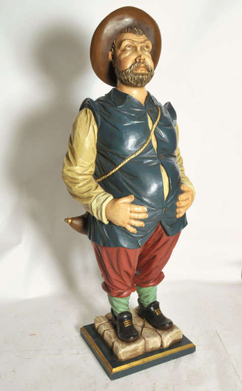 Lifesize Set of Don Quichotte and Sancho Pancho, Spain, 1960s at 1stDibs
