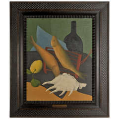 Alfredo Sassi Italy "Mediterranean Still life" c.1940 For Sale at 1stDibs