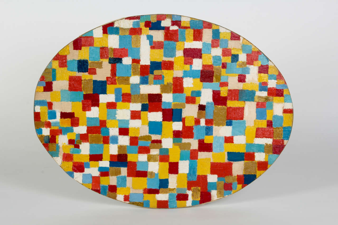 John Grillo "Untitled" Painting 1951 For Sale at 1stDibs