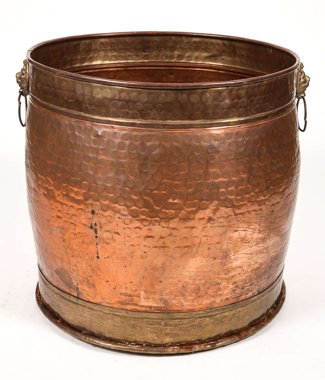 Hammered Copper Pot For Sale at 1stDibs | hammered copper pots, copper ...