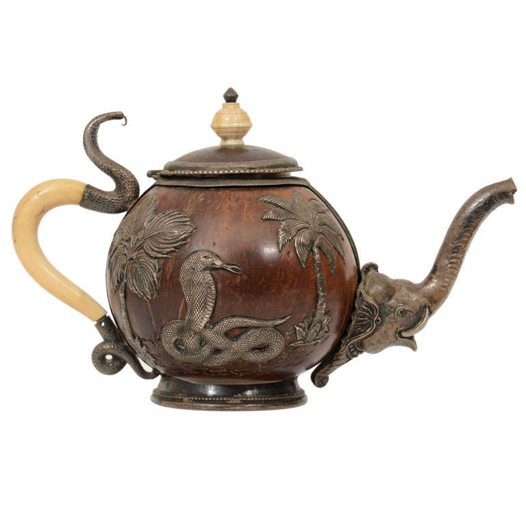 Anglo Indian Teapot at 1stDibs